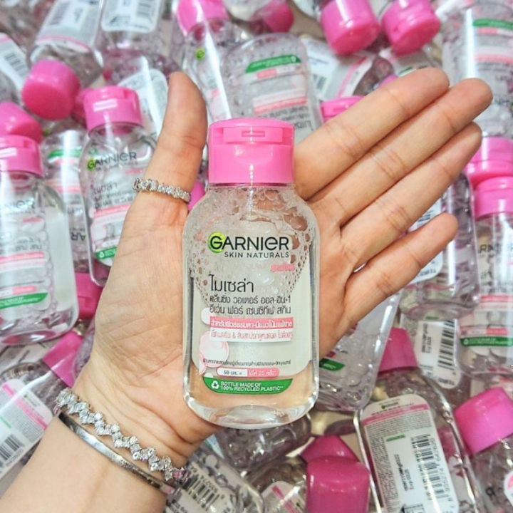 [Mini size] Nước tẩy trang GARNIER màu hồng dành cho da nhạy cảm ...