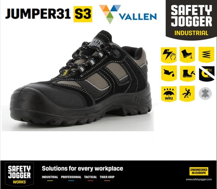 SAFETY JOGGER "JUMPER31" จั๊มเปอร์สามหนึ่ง เป็นรองเท้าเซฟตี้หุ้มส้น หัว ...