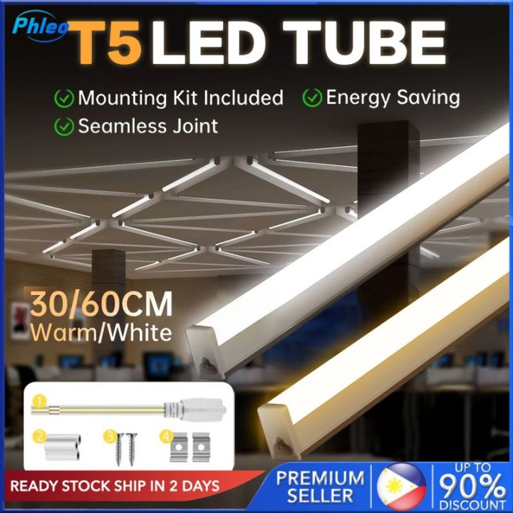 【Low Price】8W/12W High Grade T5 LED Batten Tube Light Home Office ...