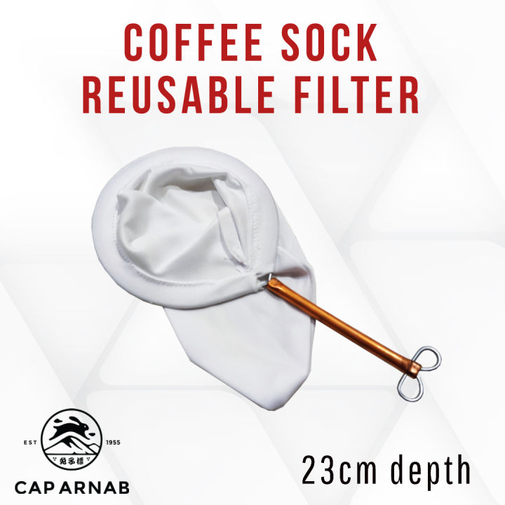 Coffee Sock Reusable Filter/ Penyaring Teh dan Kopi - BREW KOPI & TEH ...