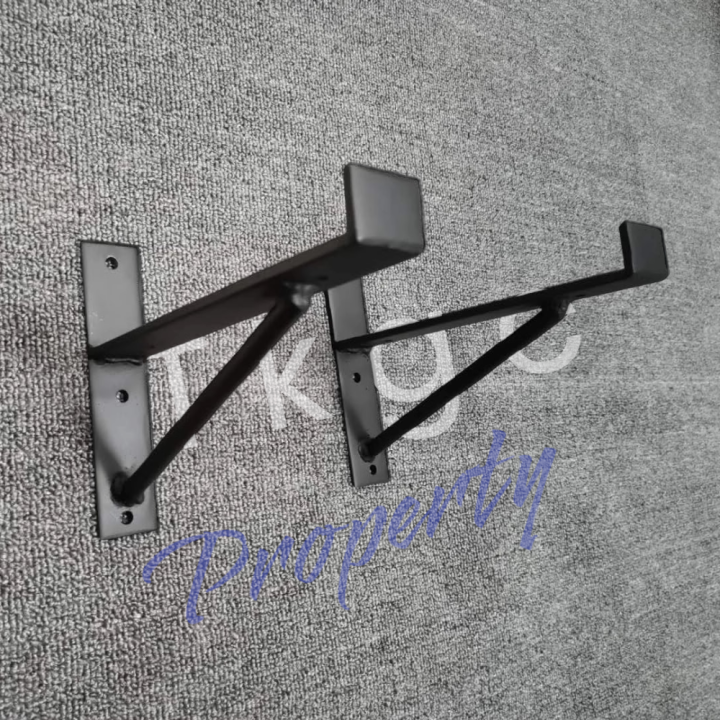 braket besi ambalan dinding minimalis | Lazada Indonesia