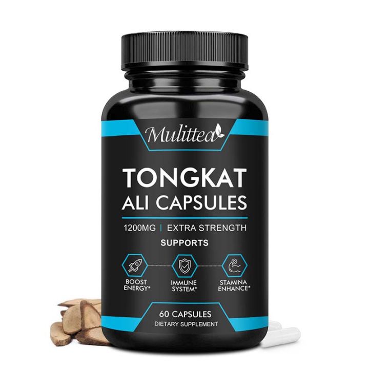 Tongkat Ali Extract Capsules Supports Energy&exercise Endurance ...