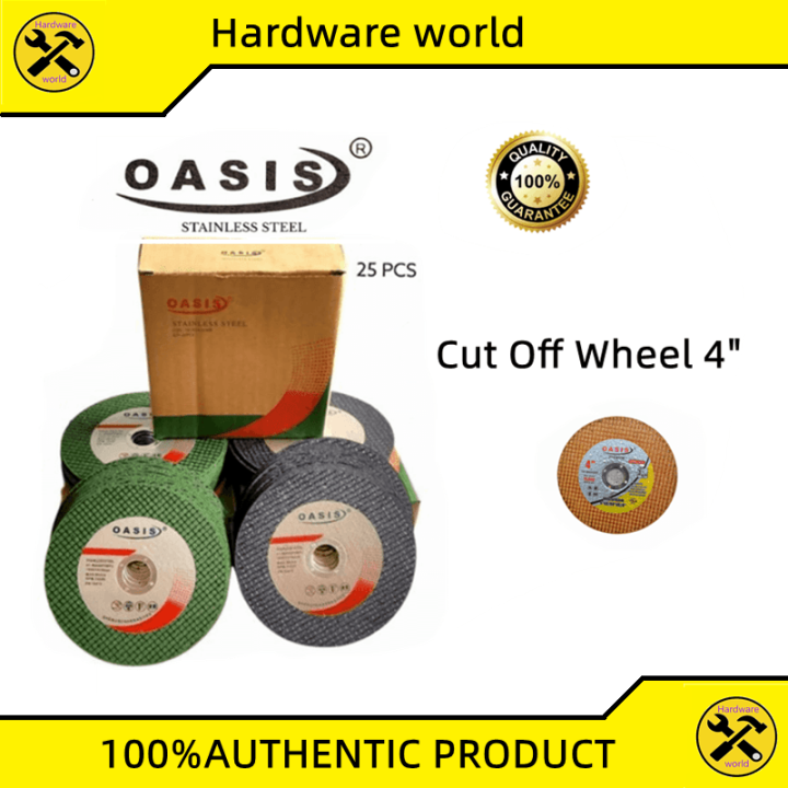 Cut Off Wheel Super Thin Reinforced Cutting Disc 4" For Metal Stainless ...