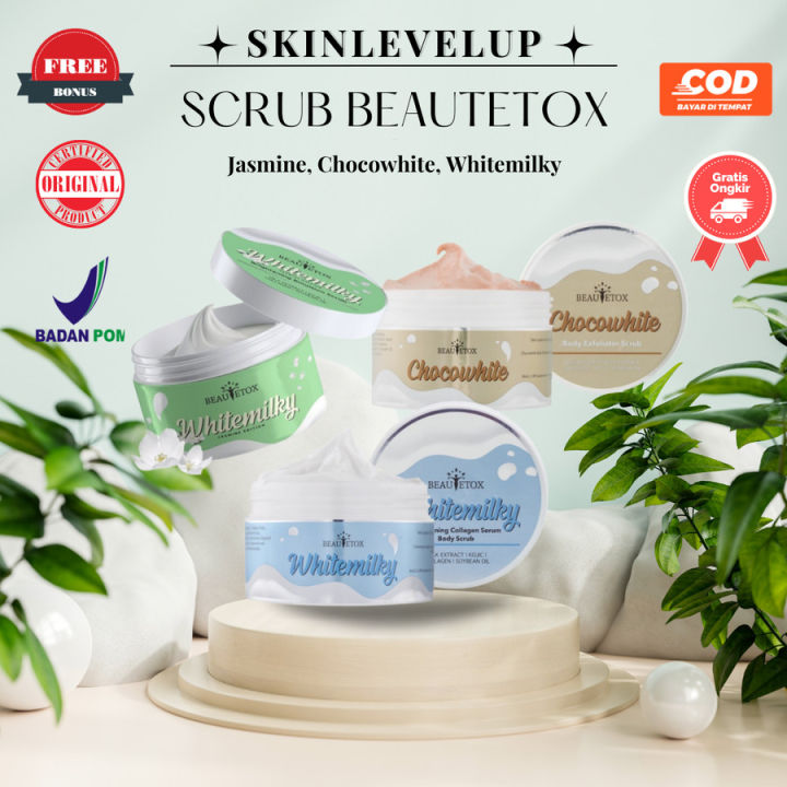 BODY SCRUB BEAUTETOX / SCRUB PENCERAH KULIT / MENGHILANGKAN KULIT KUSAM ...