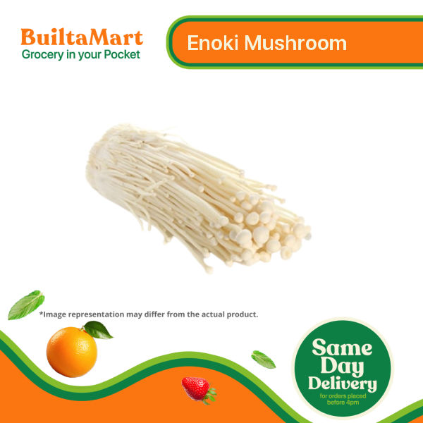 Enoki Mushroom (200g) - [Same Day Delivery cut off at 10:59AM] | Lazada PH