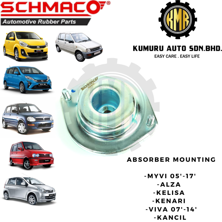 (1@pc) SCHMACO Front Absorber Mounting Perodua Myvi Old Myvi Lagi Best ...