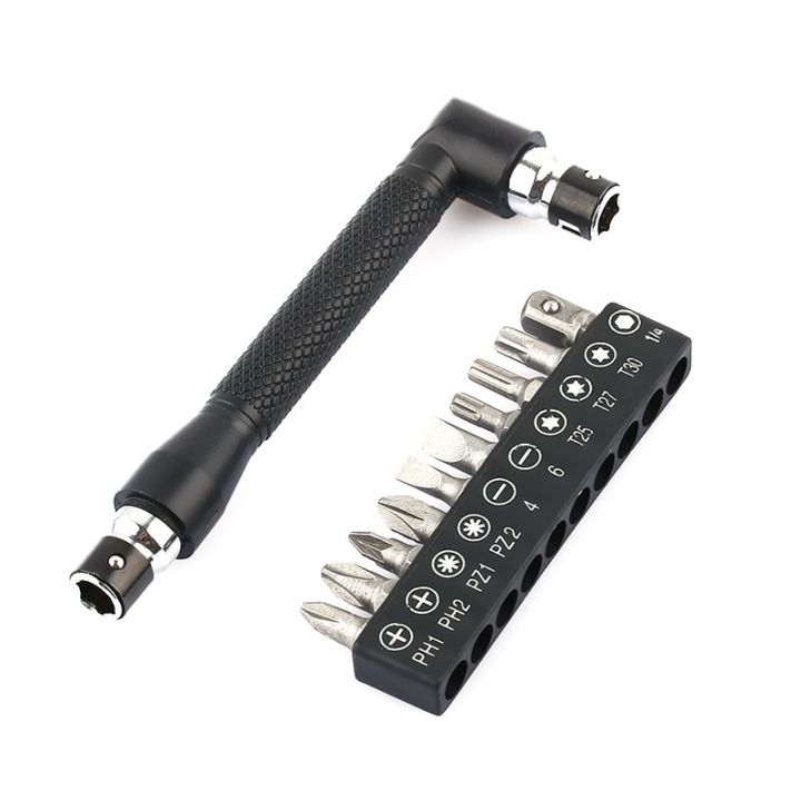 L-shaped Socket Screwdriver Set Precision Angle Head Twin Wrench Driver ...