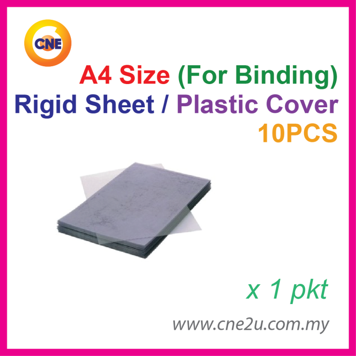 10pcs A4 / A3 PVC Rigid Sheet / Plastic Cover (For Binding ...