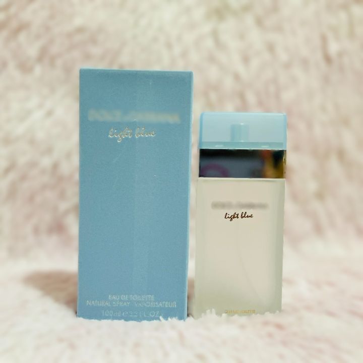 Light Blue Eau De Toilette for women 100ml Premium Oil Based Perfumes ...
