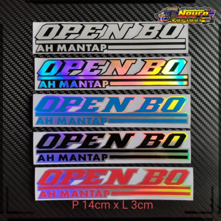 Stiker cutting open bo ah mantap p berkualitas mantap light online shop ...