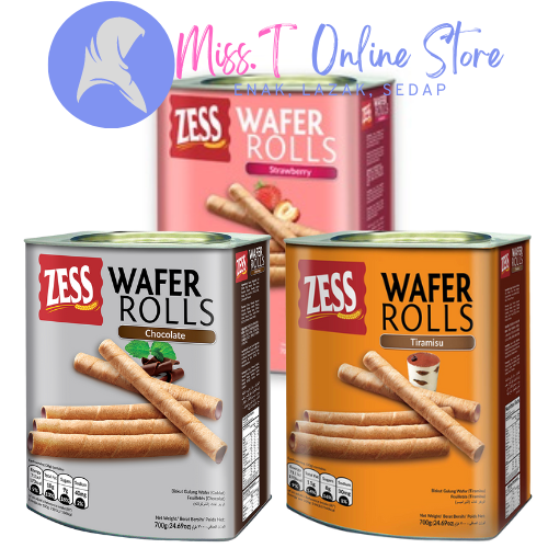 [MT] Zess Wafer Roll 700gm (Tin) | Lazada