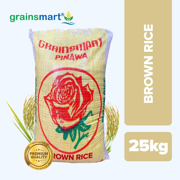 Grainsmart Rice Pinawa Brown Rice 25KG | Lazada PH