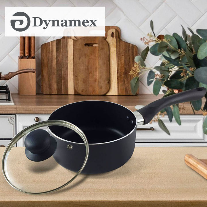 Dynamex Classic Non-Stick Sauce Pan with Lid 16cm | Lazada PH