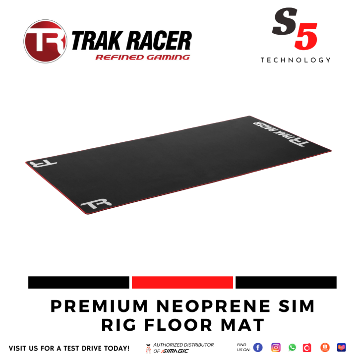 PREMIUM NEOPRENE SIM RIG FLOOR MAT / SIM RIG / SIM RACING CARPET / SIM ...