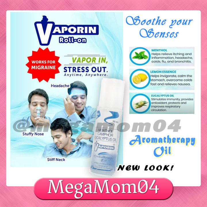 Vaporin Refreshing Oil 10ml Aromatherapy Oil Relaxing Oil Essential ...