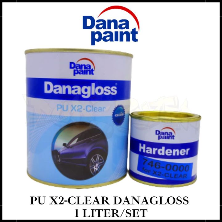 Danagloss PU X-2 Clear GLOSS 1Liter/Set | Lazada Indonesia