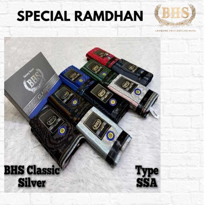 Sarung BHS classic songket silver BHS klasik | BHS classicflash salle ...