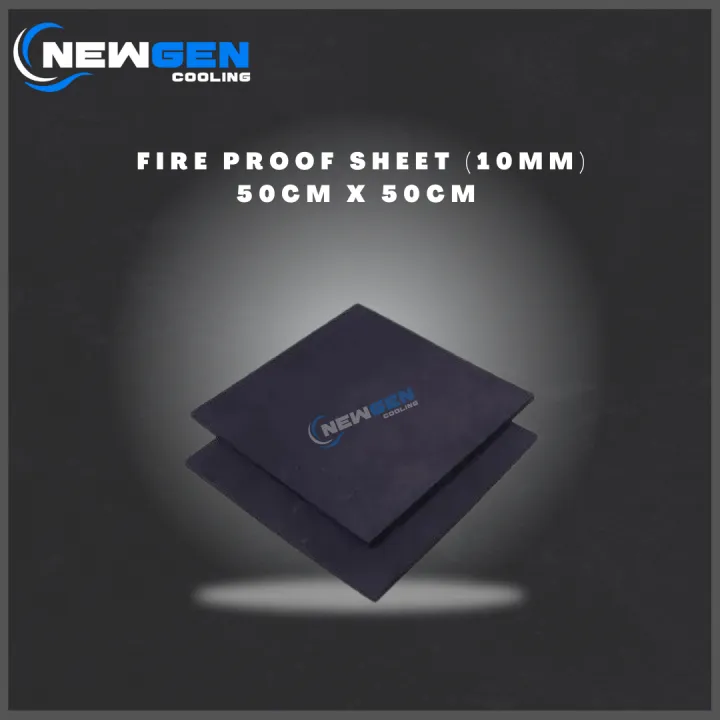 FIRE PROOF SHEET TK'-10MM (50CM X 50CM) | Lazada