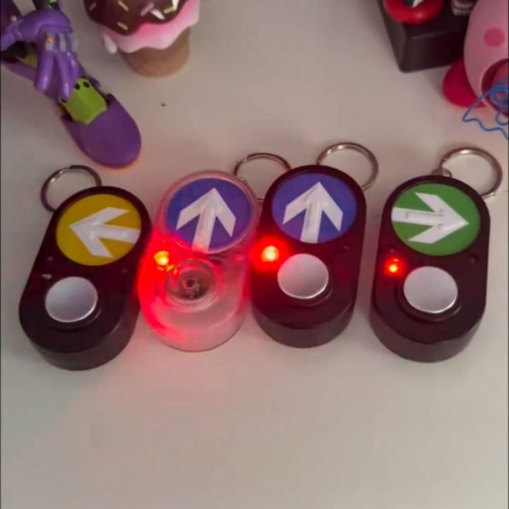 ASSIGNS Australian Sidewalk Traffic Light Button Keychain Sound ...