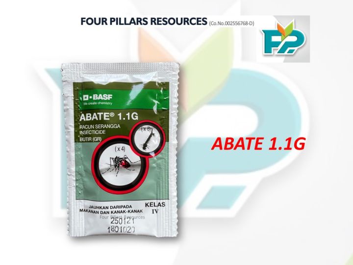 Abate - ubat jentik jentik larva nyamuk 10gm / Mosquito killer ...