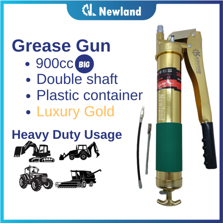 Newland - Grease Gun / Grease Pump Heavy Duty / Pam Gris - 900cc ...
