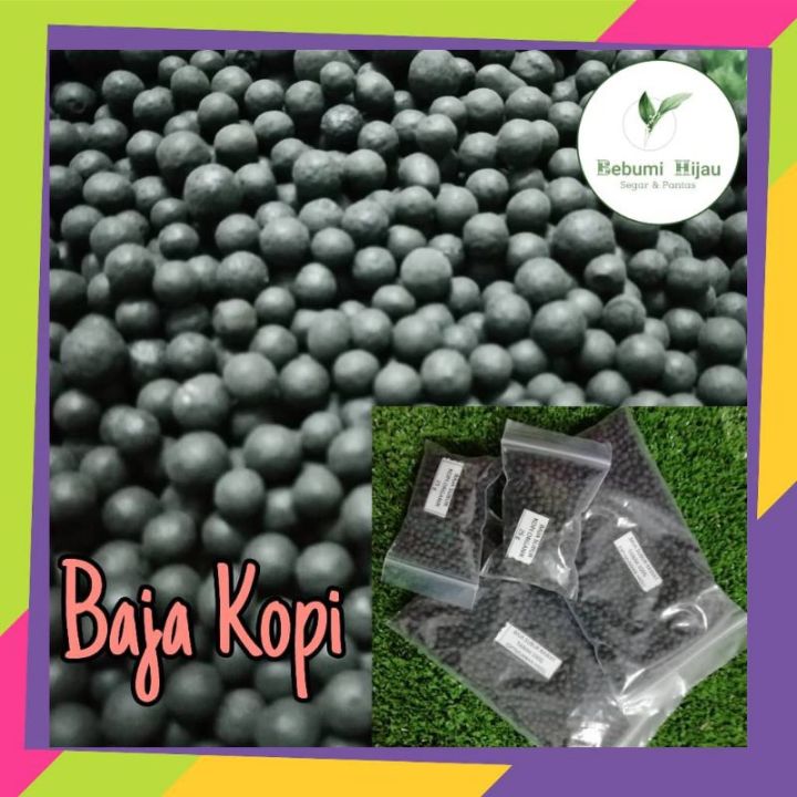 [ ORGANIC ] Baja SUBUR KOPI ORGANIK 8-8-8 80gram fertilizer humus | Lazada