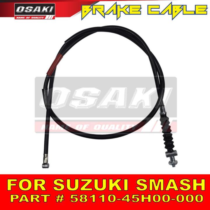 Osaki Motorcycle Brake Cable for Suzuki SMASH 115 & SMASH 110 REVO ...