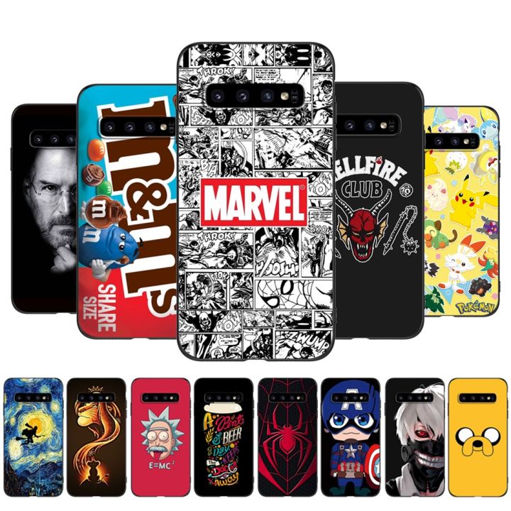 Case For Samsung Galaxy S10 S10 plus 4G case Phone Back Cover Silicon ...