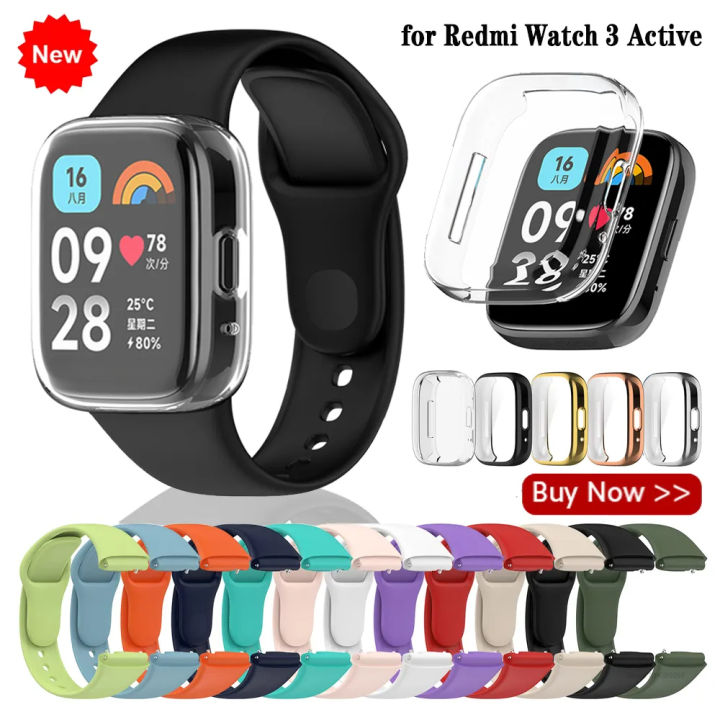 NEW Silicone WatchBand Strap for Xiaomi Redmi Watch 3 Active SmartWatch ...