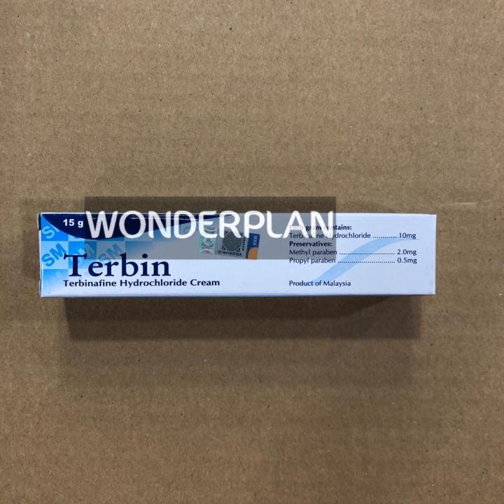 Wonder Plan Terbin Terbinafine HCL Cream 15g | Lazada
