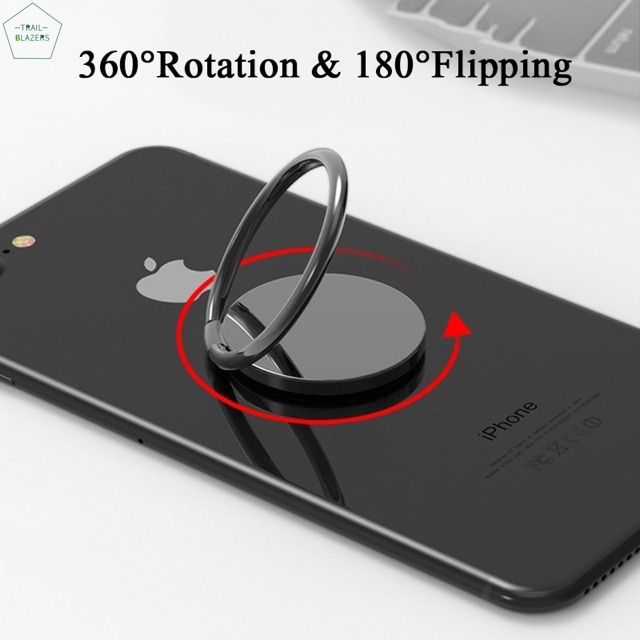 Universal Luxury metal Phone Socket Holder Universal 360º Rotating ...