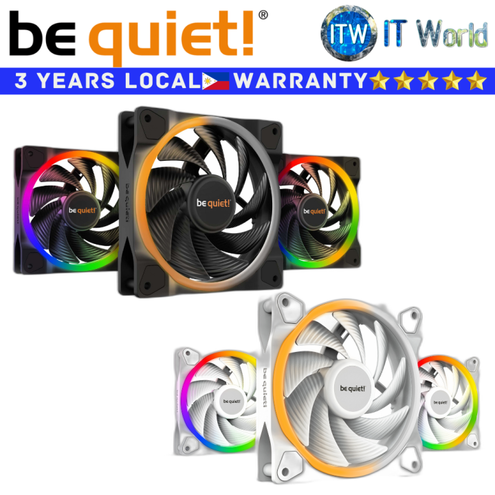 Itw | Be Quiet! PC Fan Light Wings Triple Fan 120mm PWM High-Speed ...