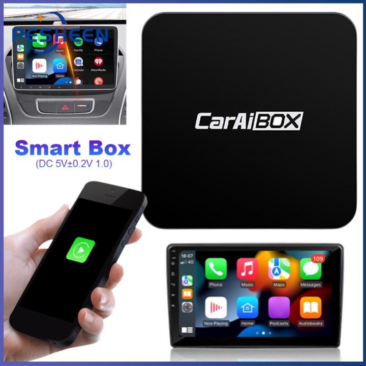 Wireless CarPlay Android Auto CarPlay AI Box Wired To Wireless Smart AI ...