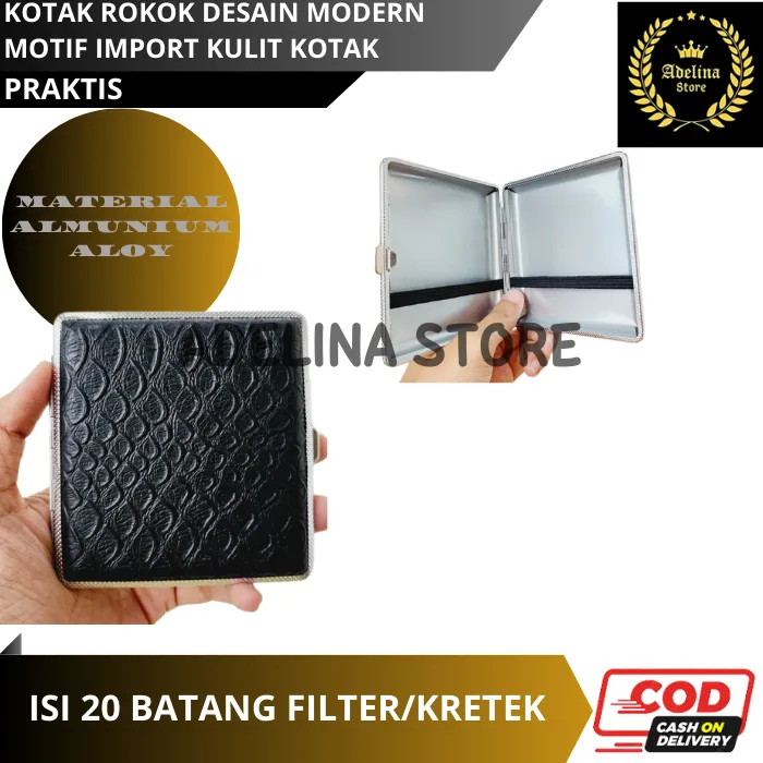 Kotak Rokok Import Kulit Masuk 20 Batang Rokok Dengan Motif Unik Dan ...