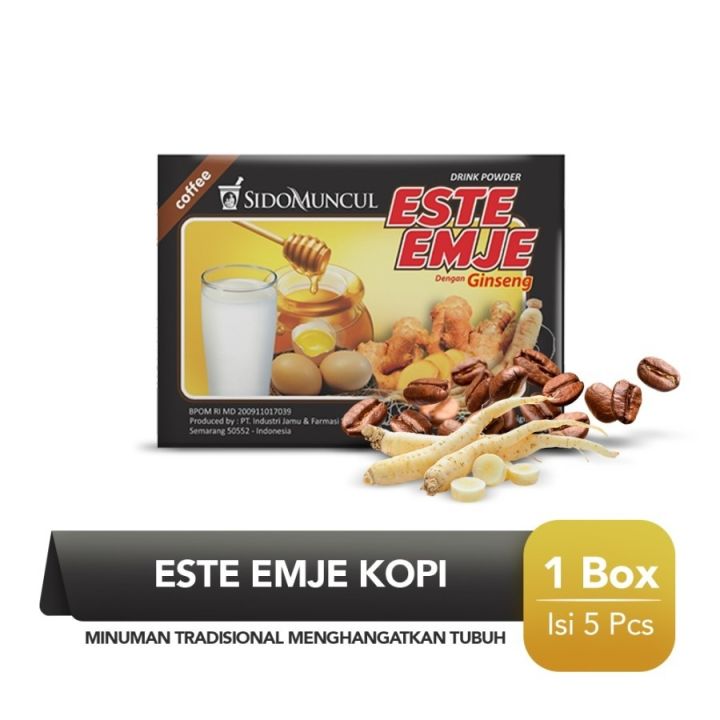 Este Emje STMJ Kopi Sido Muncul 5's - Menghangatkan Tubuh | Lazada ...