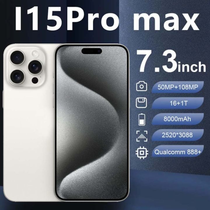 Get yours now i15 Pro Max Cellphone 5G Smartphone 2024 | Lazada PH