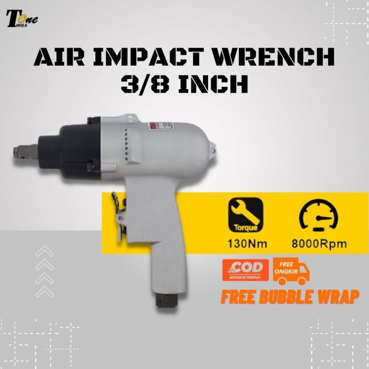 Air Impact Wrench 3/8 Inch Kit Impact Industrial / Mesin Pembuka Baut ...