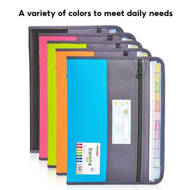 Expanding File Folder、folder Fail 、file Folder A4 Size 、13 Pockets Expandable Divider Zipper