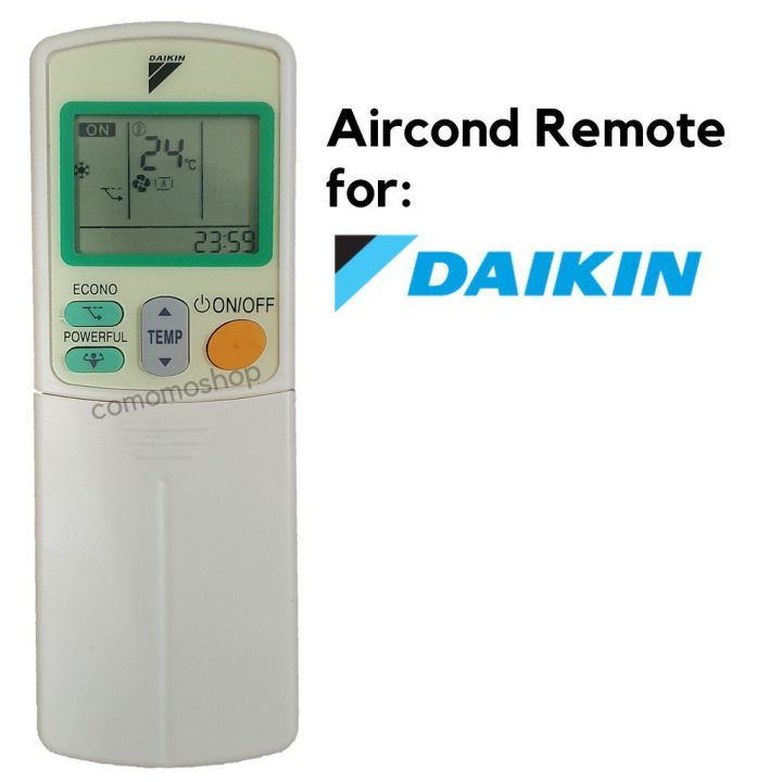 Daikin Aircond Remote Control ECONO ARC433B47 B46 ARC433A88 A87 A75 A83 ...