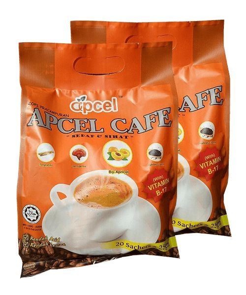 KOPI APCEL/APCEL CAFE 100% ORIGINAL 20SACHET | Lazada