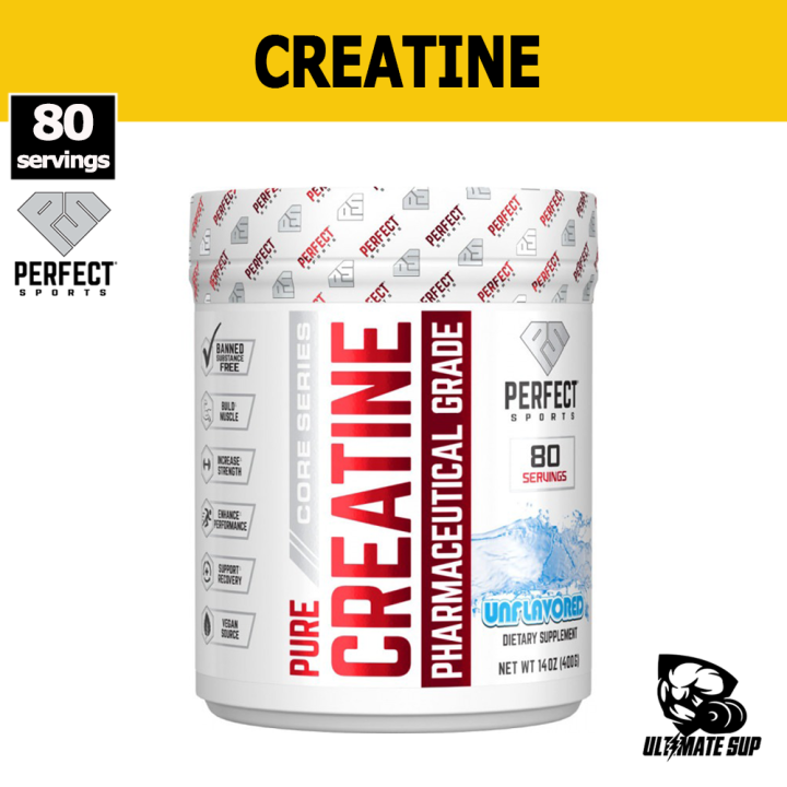 Perfect Sports Creatine Vegan-Source, Micronized Creatine Monohydrate ...