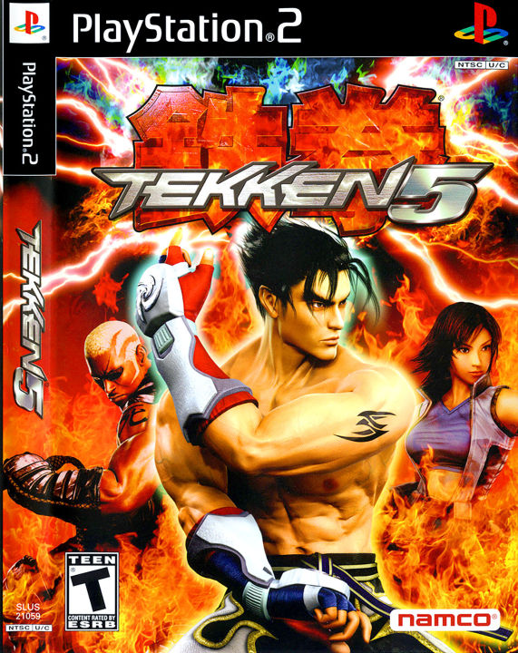 🎮 แผ่นเกมส์ PS2 💿 Tekken 5 ⚔️ - PlayStation 2 | Lazada.co.th