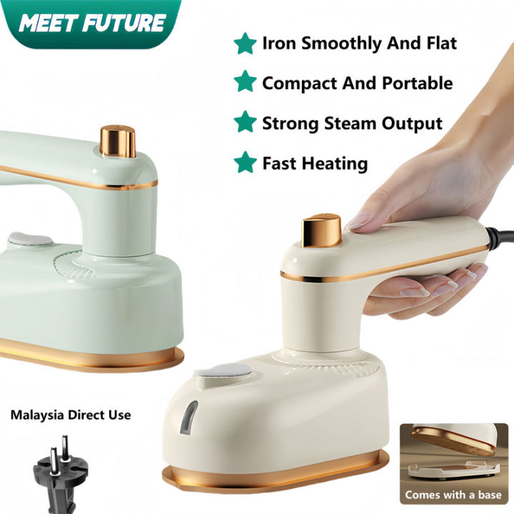 Portable Electric Iron Steam 15s Fast Heating Foldable Handheld Mini ...