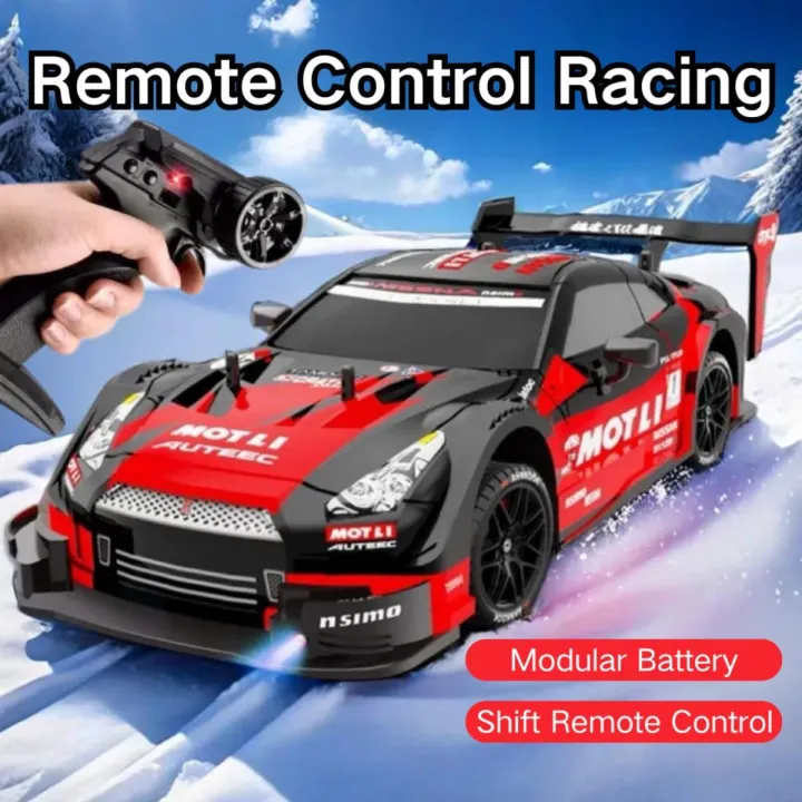 🧸JAMESKGOODS🍒 1:24 Scale 4WD Drift RC Car - 2.4GHz Remote Control Turbo ...
