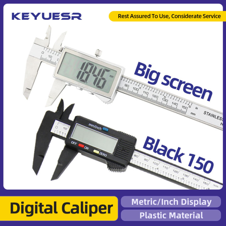 Plastic Pachometer Caliper Electronic Ruler Vernier Caliber Measuring ...