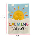 【New Arrival】 12 Calming Corner Posters For Classroom Feelings Wheel ...
