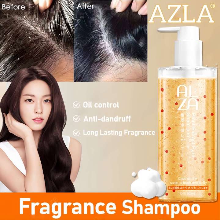 AZLA Fragrance Anti-Dandruff Shampoo Mite Anti-itching Removing Oil Control Fluffy Hair Perfume ...