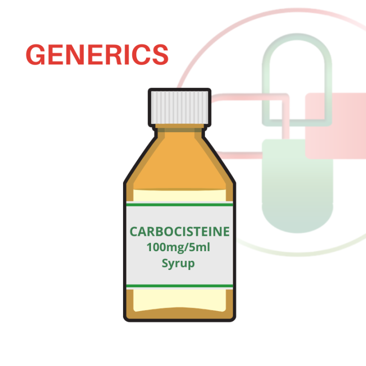 Carbocisteine Syrup For Kids 60ml (GENERICS) | Lazada PH