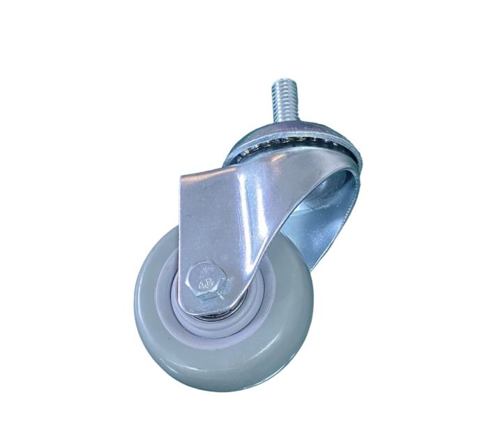 ล้อรถเข็น ล้อยูริเทน ล้อ 3" PU ล้อแกนเกลียว 3นิ้ว ล้ออเนกประสงค์ (ราคา ...