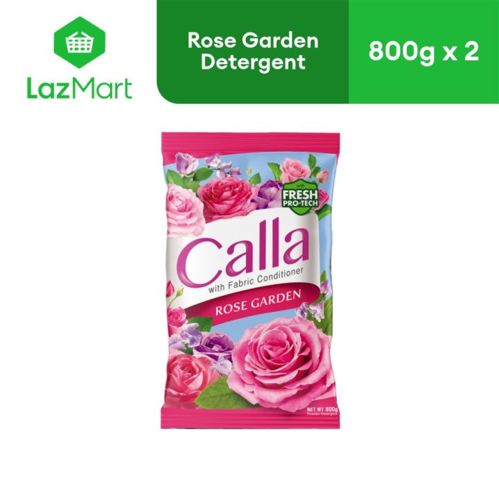 Calla Rose Garden Detergent Powder 800g - Pack of 2 | Lazada PH